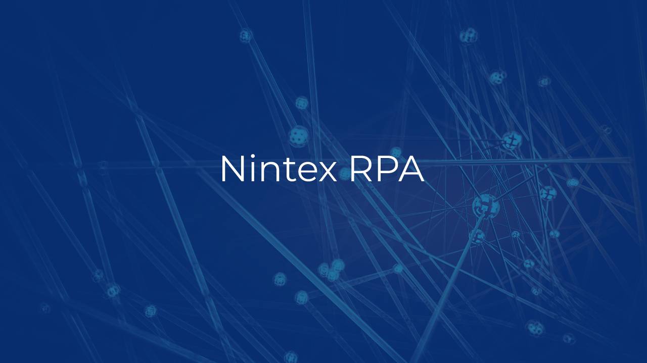 Nintex RPA - Dynamics Communities