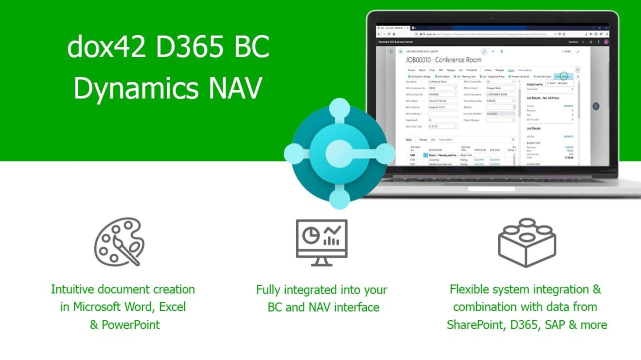 dox42 document automation in Dynamics 365 Business Central and NAV ...
