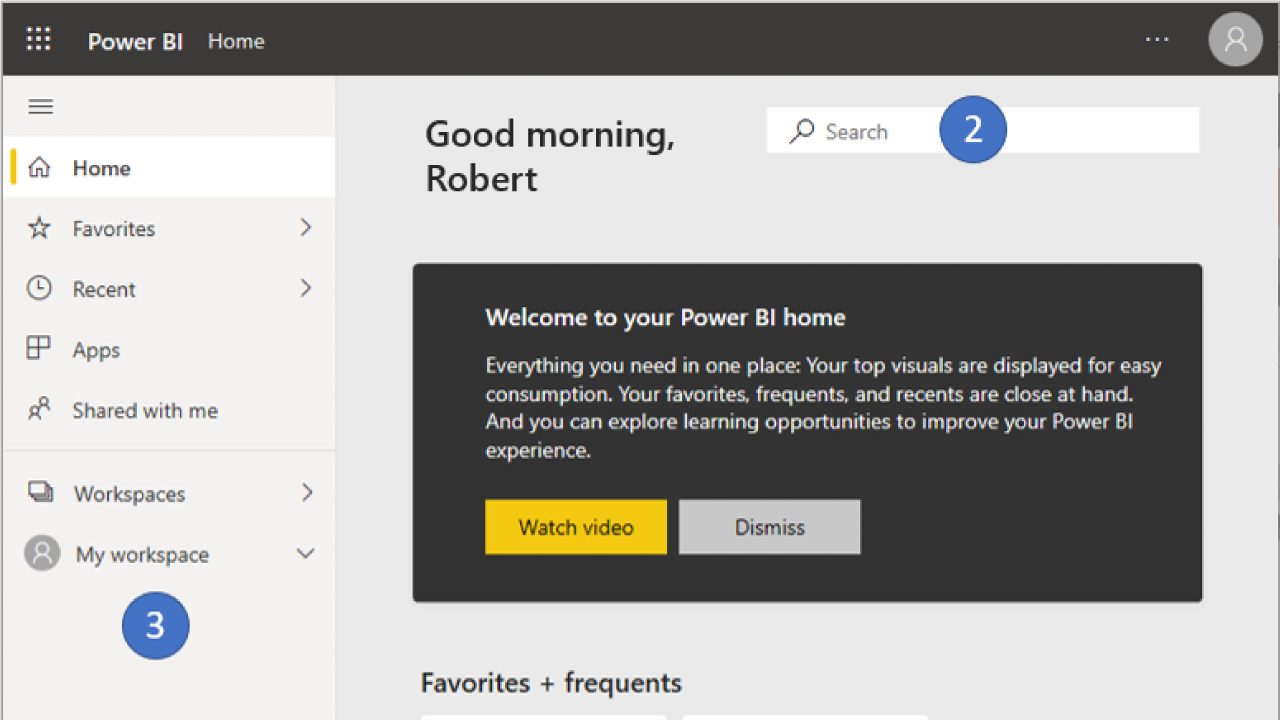 View content in Power BI service - Dynamics Communities