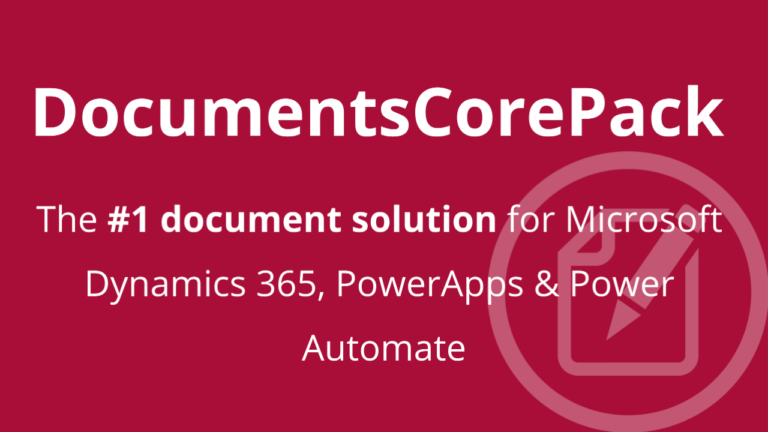 DocumentsCorePack - Dynamics Communities