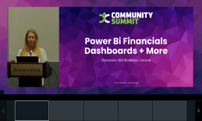 Dynamics 365 BC and Power Bi Financial Reporting - Dynamics Communities