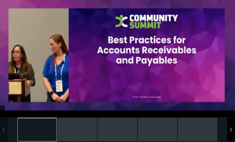Best Practices for Accounts Receivables and Payables - Dynamics Communities