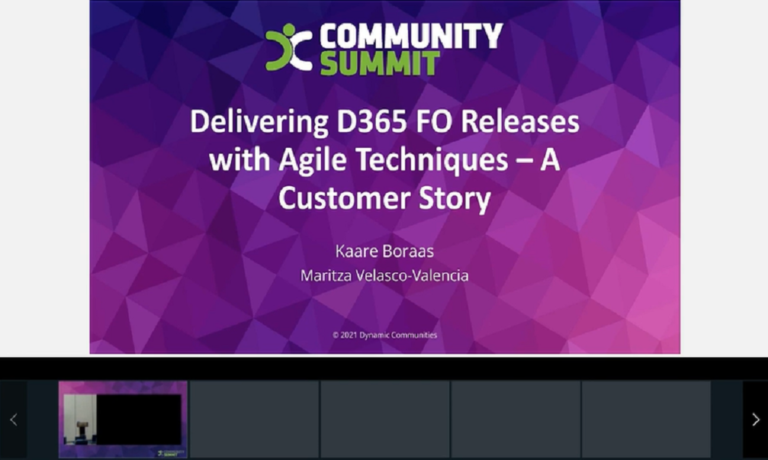 Delivering D365 FO Releases with Agile Techniques – A Customer Story - Dynamics Communities