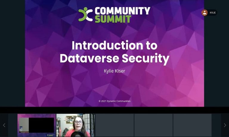 Introduction to Dataverse Security - Dynamics Communities