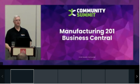 Manufacturing 201 in Business Central - Dynamics Communities