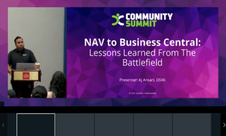 NAV to Business Central: Lessons Learned From the Battlefield - Dynamics Communities