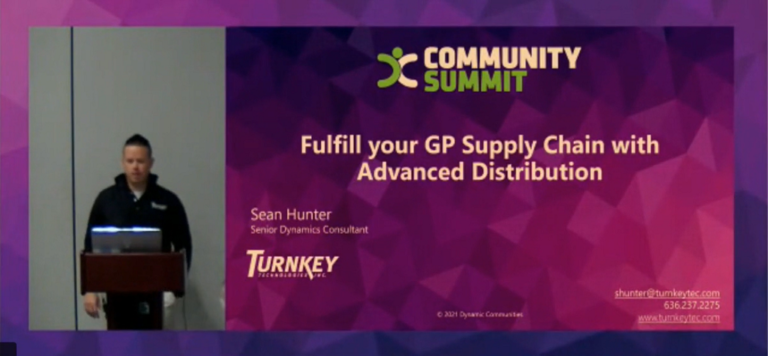 Fulfill your GP Supply Chain with Advanced Distribution - Dynamics ...