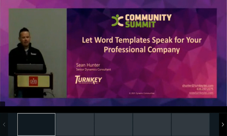 Let Word Templates Speak for Your Professional Company - Dynamics ...
