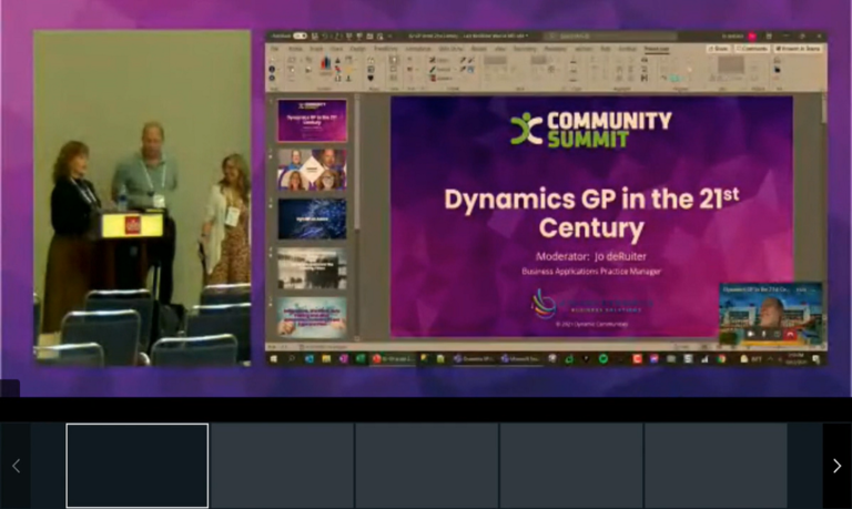 Using Dynamics GP in the 21st Century - Dynamics Communities