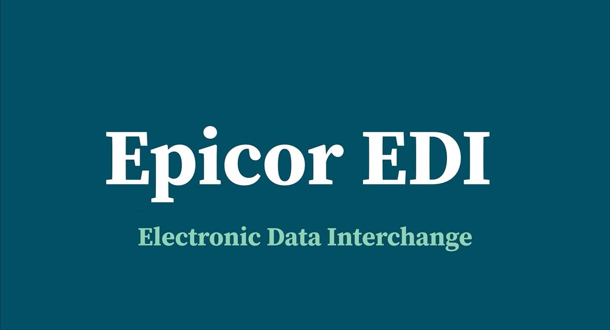 Epicor EDI - Dynamics Communities