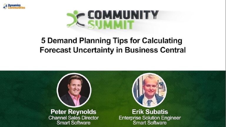 5 Demand Planning Tips for Calculating Forecast Uncertainty in Business Central - Dynamics ...