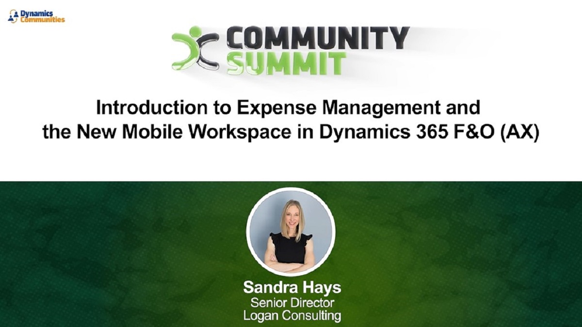 Introduction to Expense Management and the New Mobile Workspace in ...