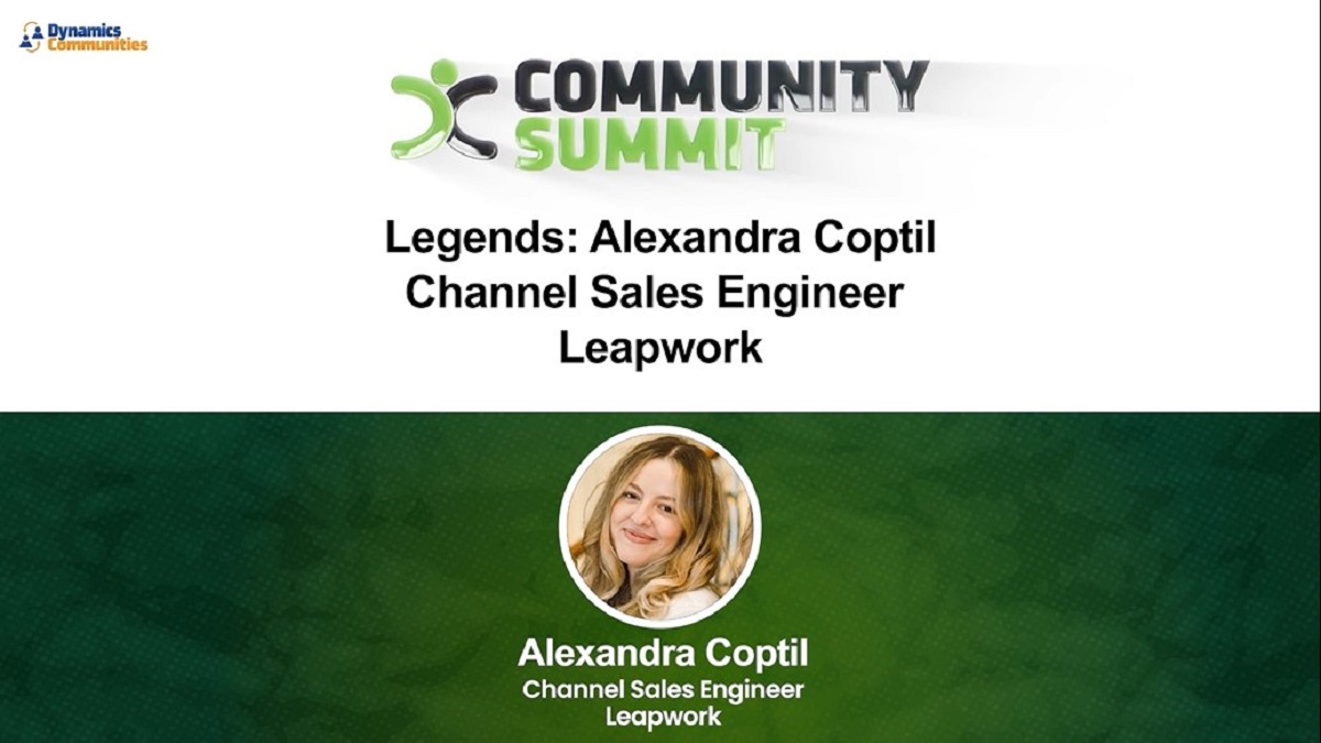 Exclusive Interview: Alexandra Coptil, Channel Sales Engineer, Leapwork ...