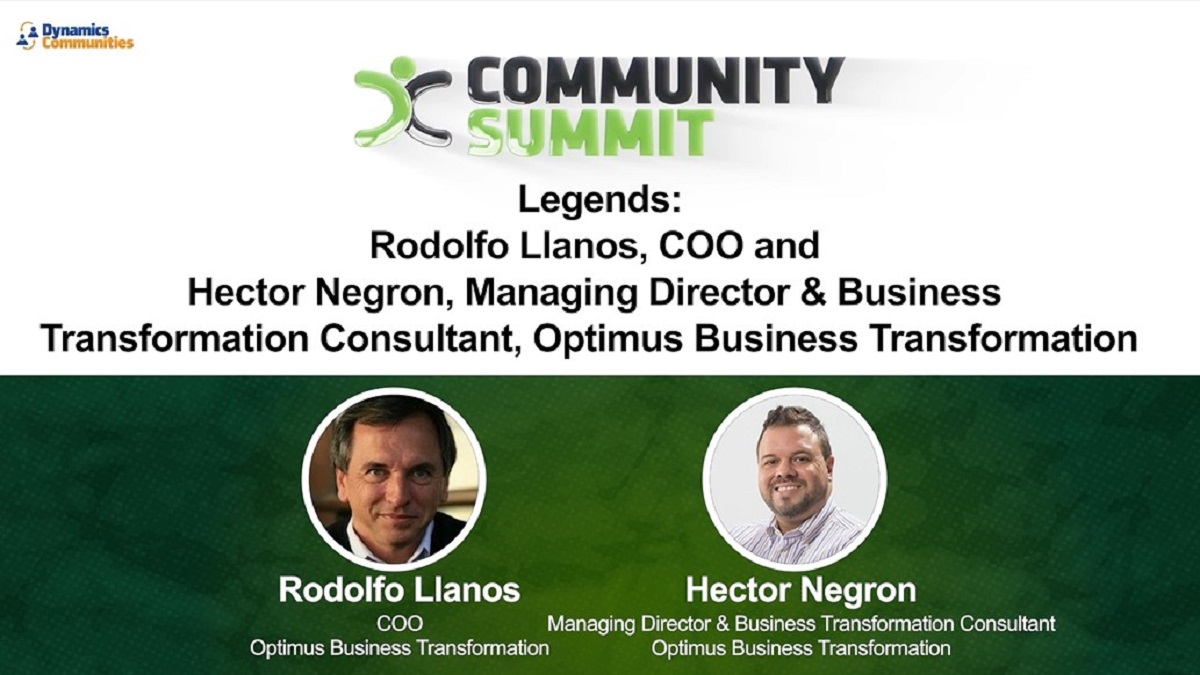 Exclusive Interview: Rodolfo Llanos, COO and Hector Negron, Optimus ...