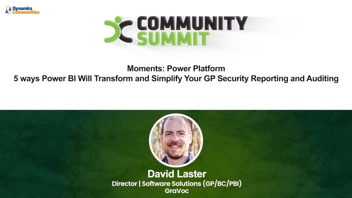 The 4 Building Blocks of a Power BI Security Report