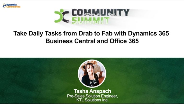 Take Daily Tasks from Drab to Fab with Dynamics 365 Business Central ...