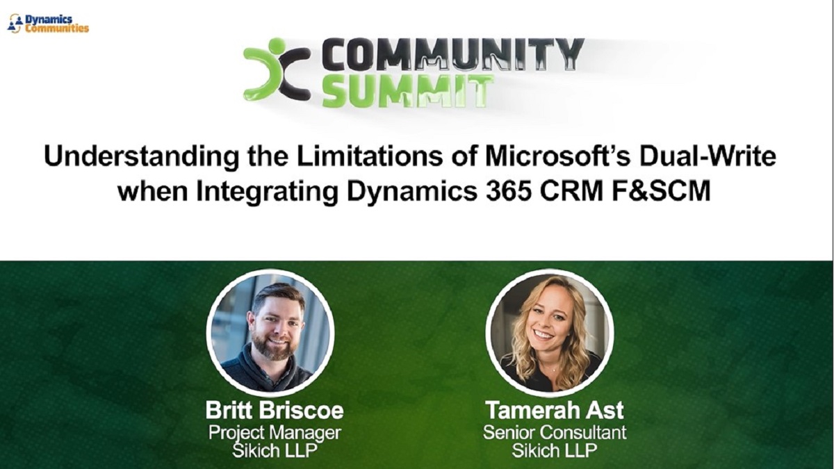 Understanding the Limitations of Microsoft’s Dual-Write when ... Understanding the Limitations of Microsoft’s Dual-Write when ...