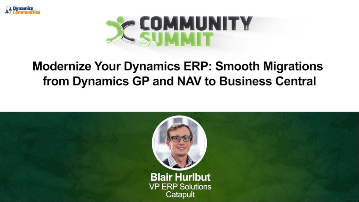 Modernize Your Dynamics Erp Smooth Migrations From Dynamics Gp And Nav