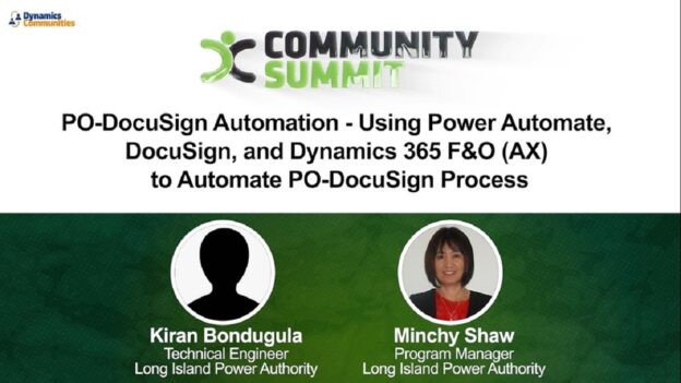 PO-DocuSign Automation - Using Power Automate, DocuSign, and Dynamics ...