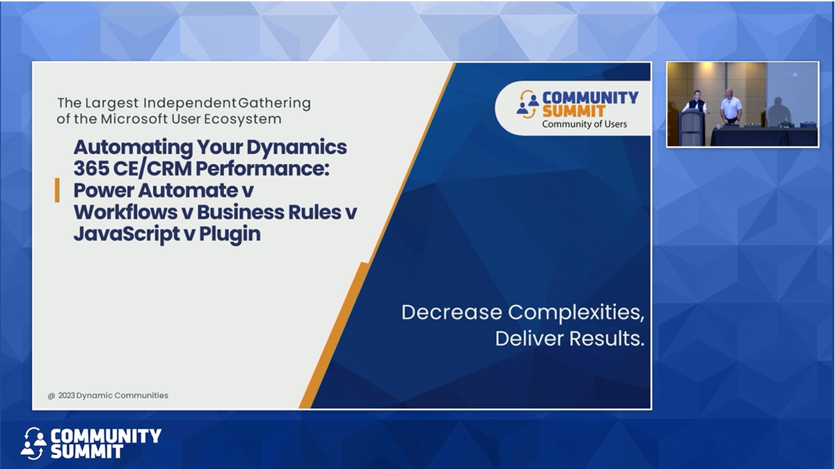 Automating Your Dynamics 365cecrm Performance Power Automate V Business Rules V Javascript V