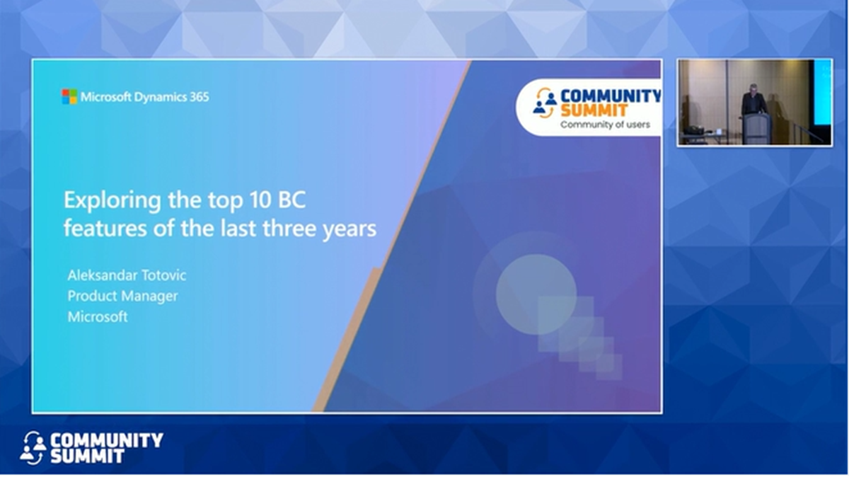 Microsoft presents: Business Central – overview of new functionality ...