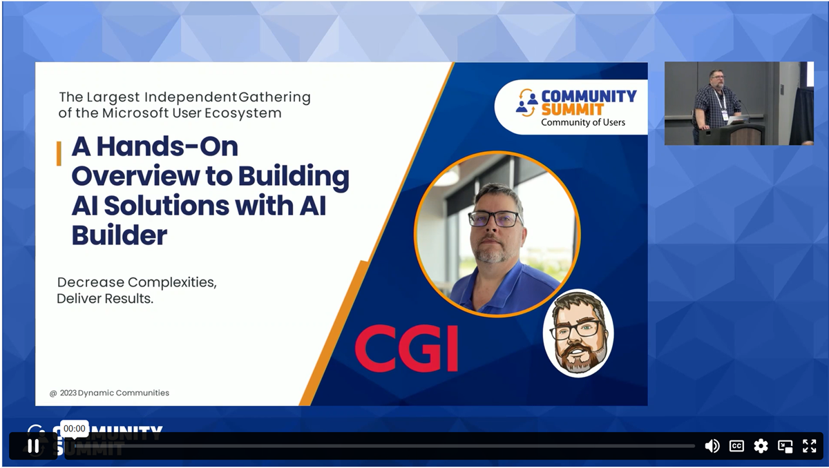 A Hands-On Overview to Building AI Solutions with AI Builder - Dynamics ...