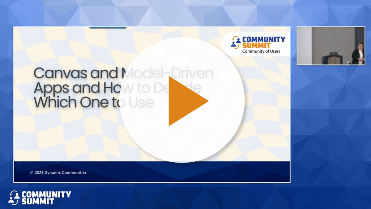 Canvas and Model-Driven Apps and How to Decide Which One to Use ...
