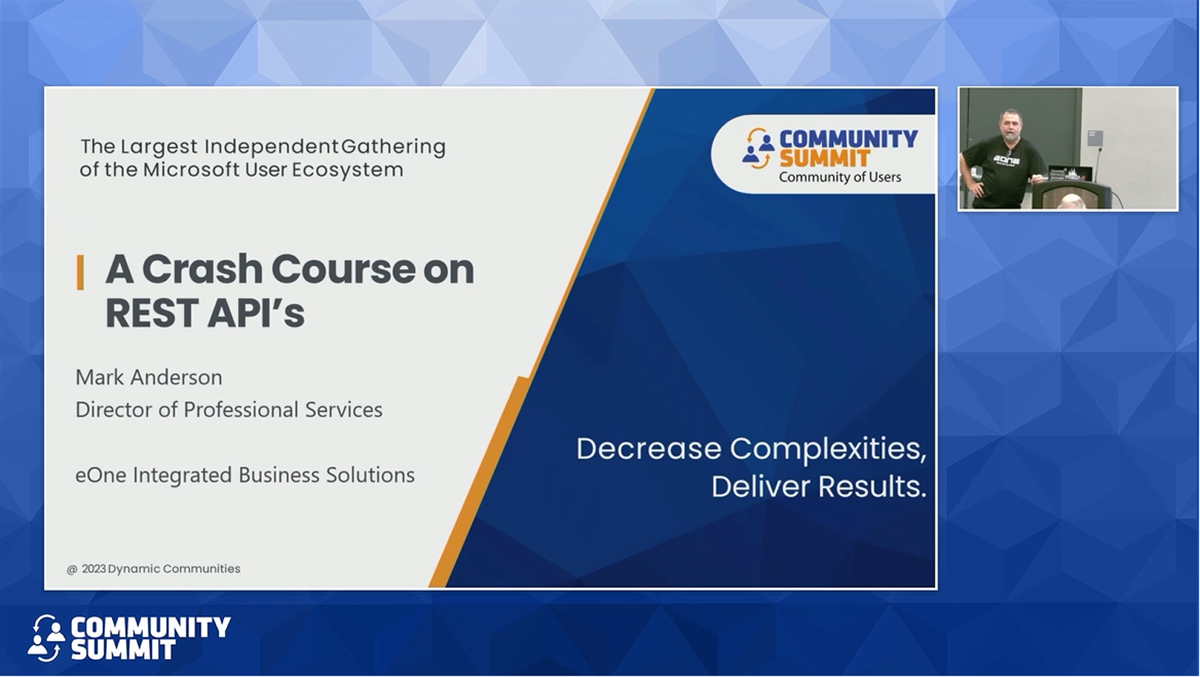 Crash course on REST API's - Dynamics Communities