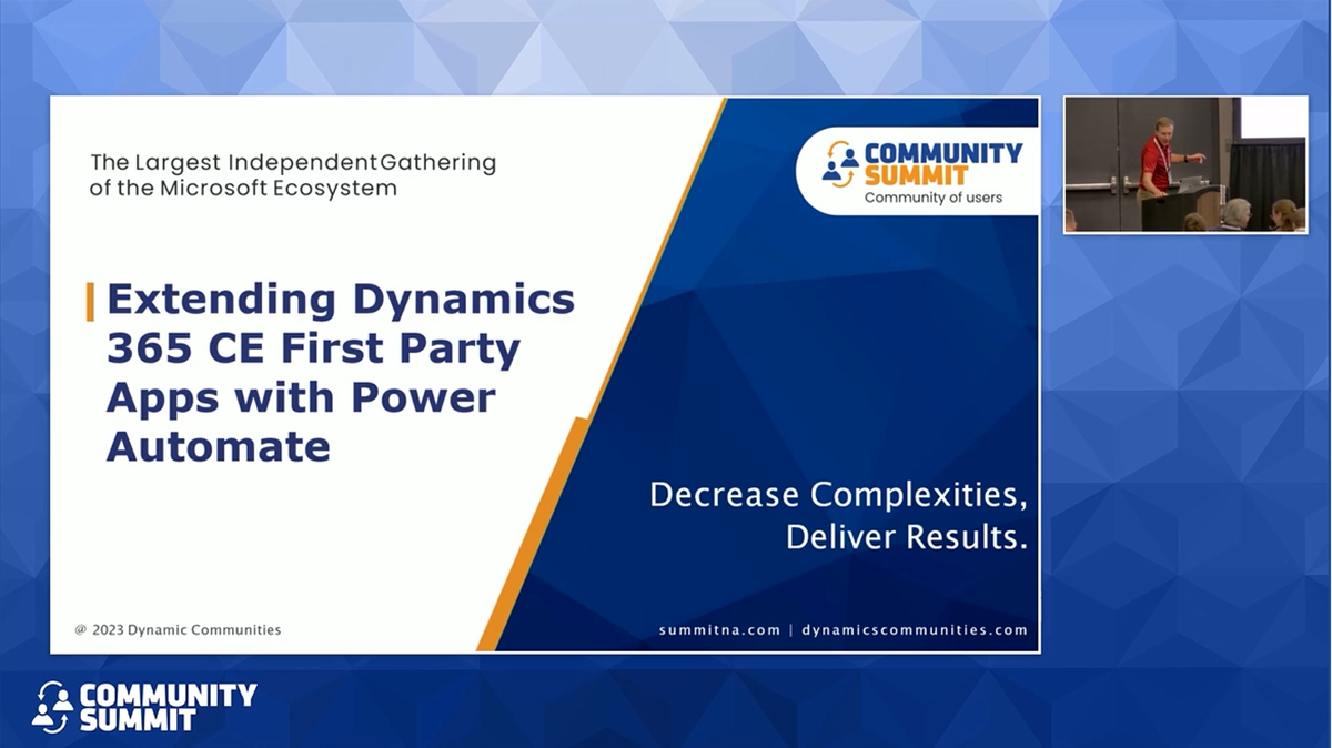 Extending Dynamics 365 Ce Crm With Power Automate Dynamics Communities