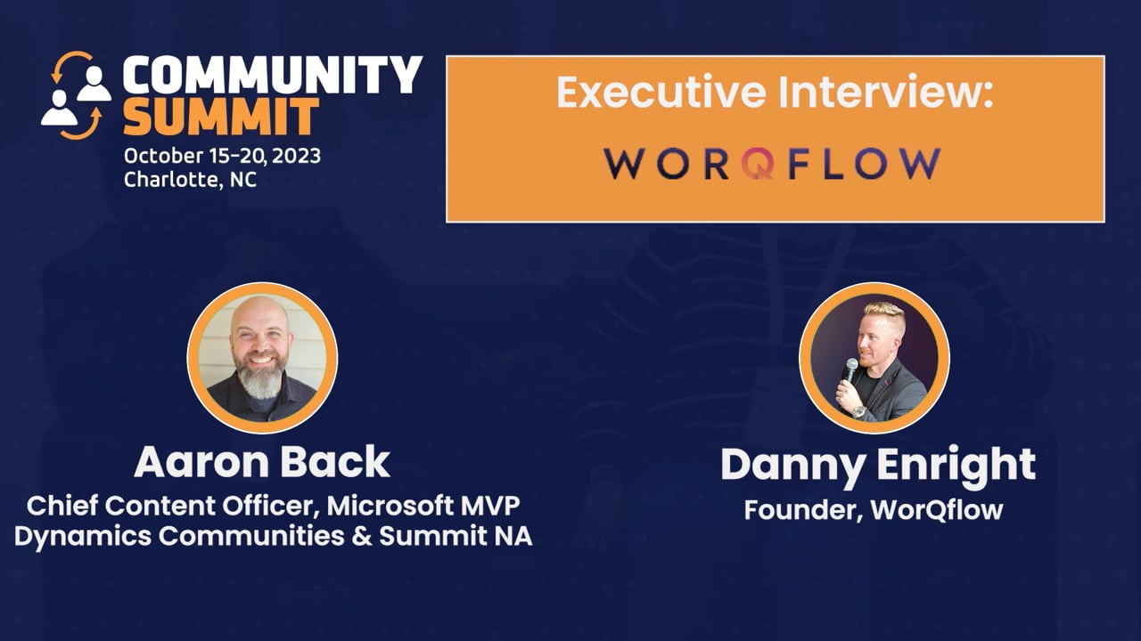 Community Summit 2023: Executive Interview with WorQFlow