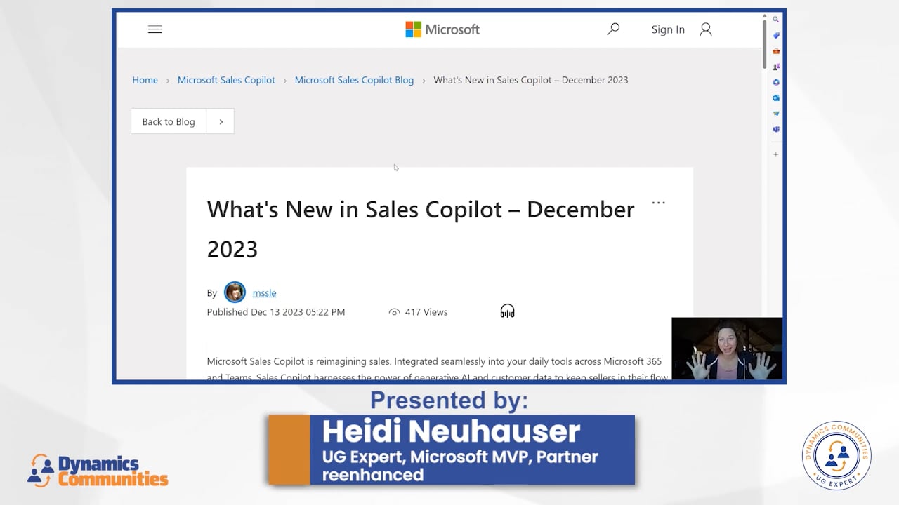 Lead Support for Dynamics 365 Sales with Microsoft Copilot