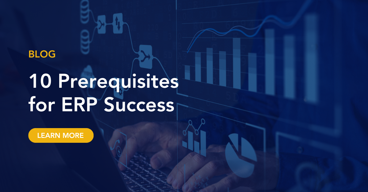 10 Prerequisites for ERP Success - enVista