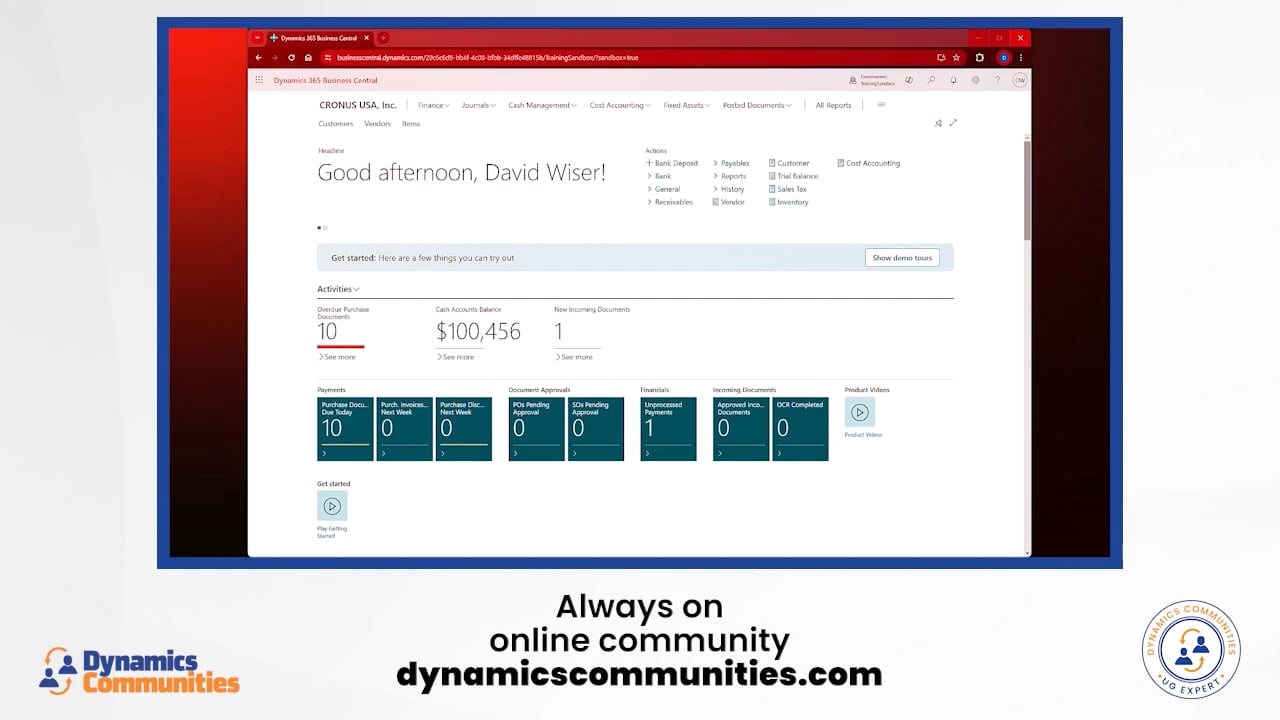 How to Personalize Dynamics 365 Business Central