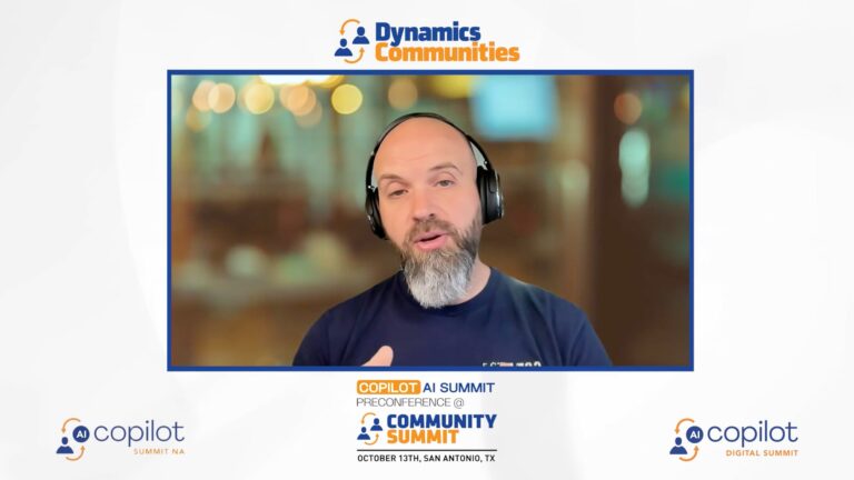 Summit Roadshow - Dynamics Communities