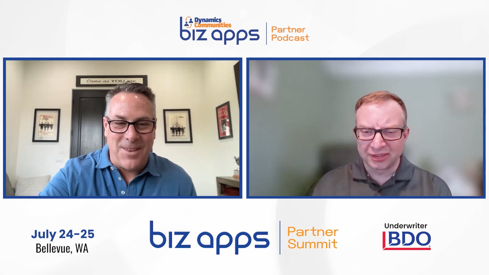 BIZ APPS Partner Podcast - Biz Apps Partner Summit
