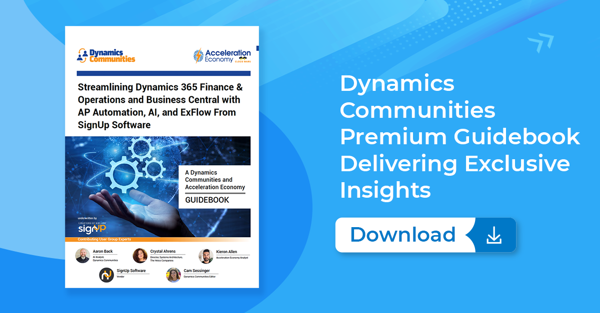 ExFlow from SignUp Software | Streamlining Dynamics 365 Finance ... ExFlow from SignUp Software | Streamlining Dynamics 365 Finance ...