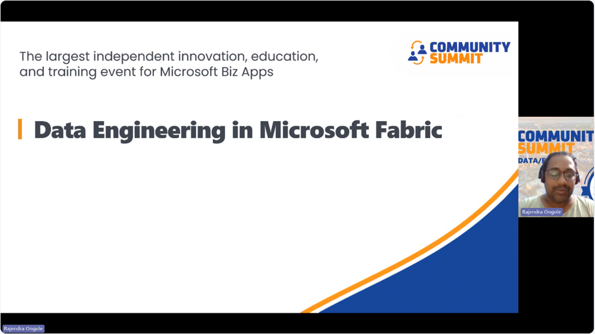 Data Engineering in Microsoft Fabric - Dynamics Communities