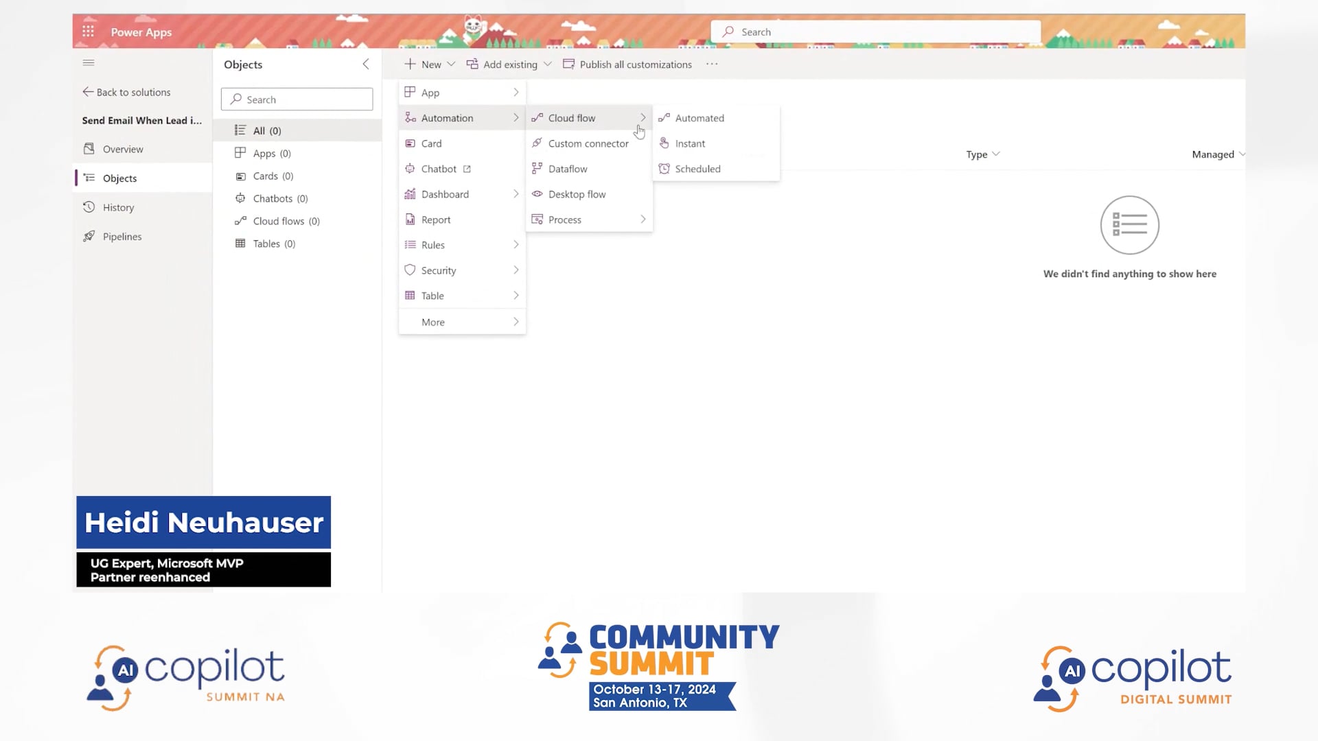 How to Send an Email to a Lead from CRM Using Instant Cloud Flow