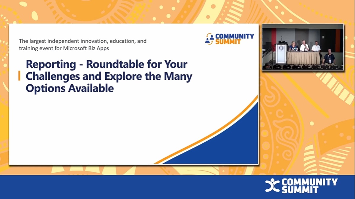 Reporting - Roundtable for Your Challenges and Explore the Many Options ...