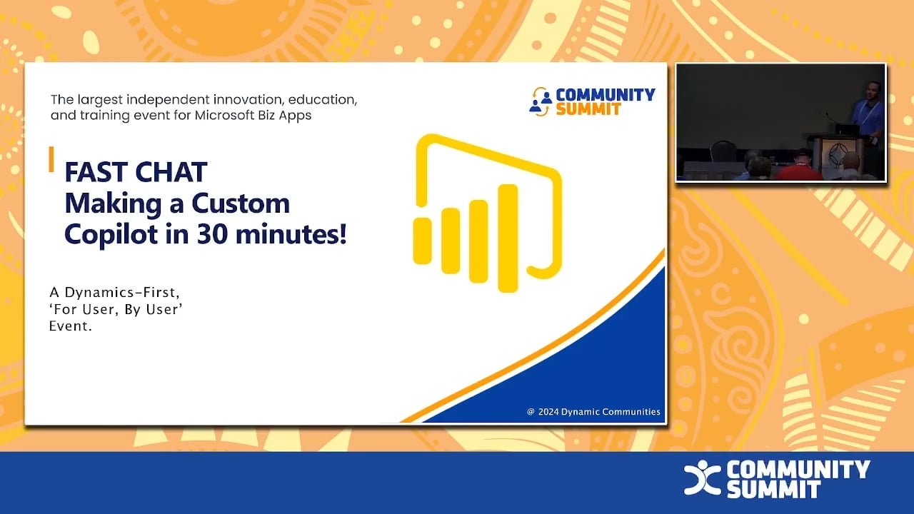 Making a Custom Copilot in 30 minutes! - Dynamics Communities