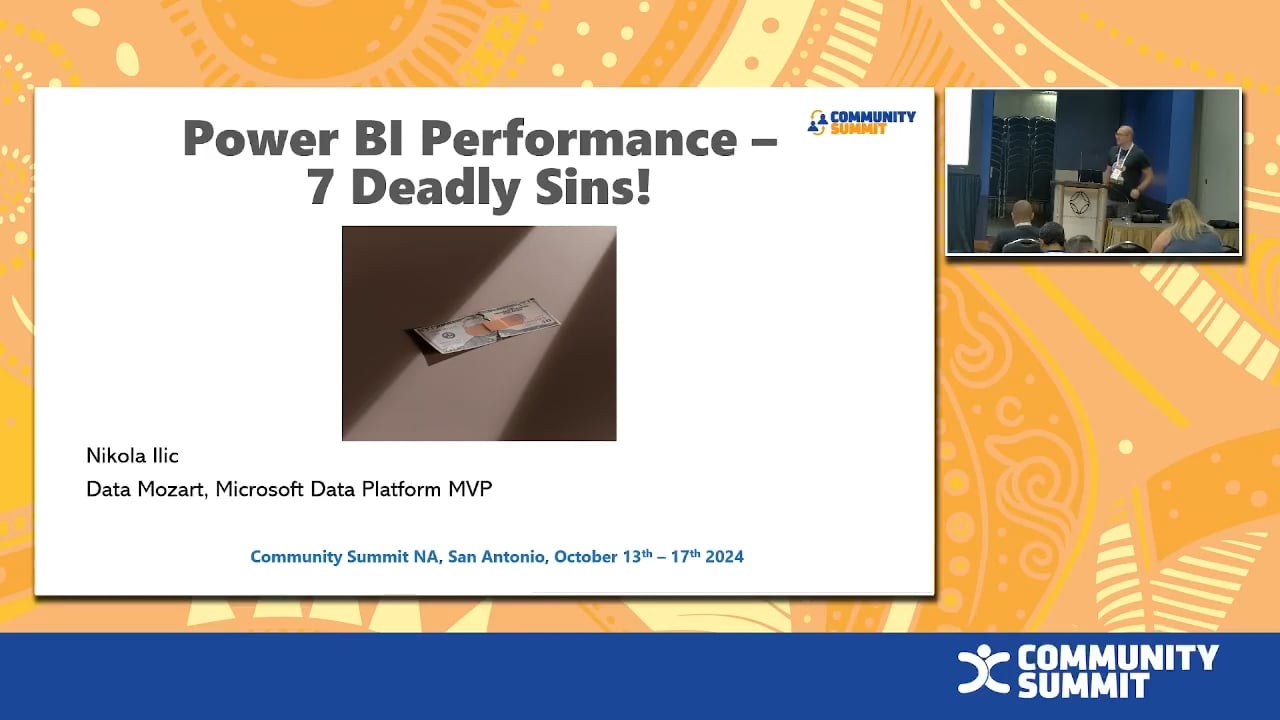 Power BI Performance - 7 Deadly Sins! - Dynamics Communities