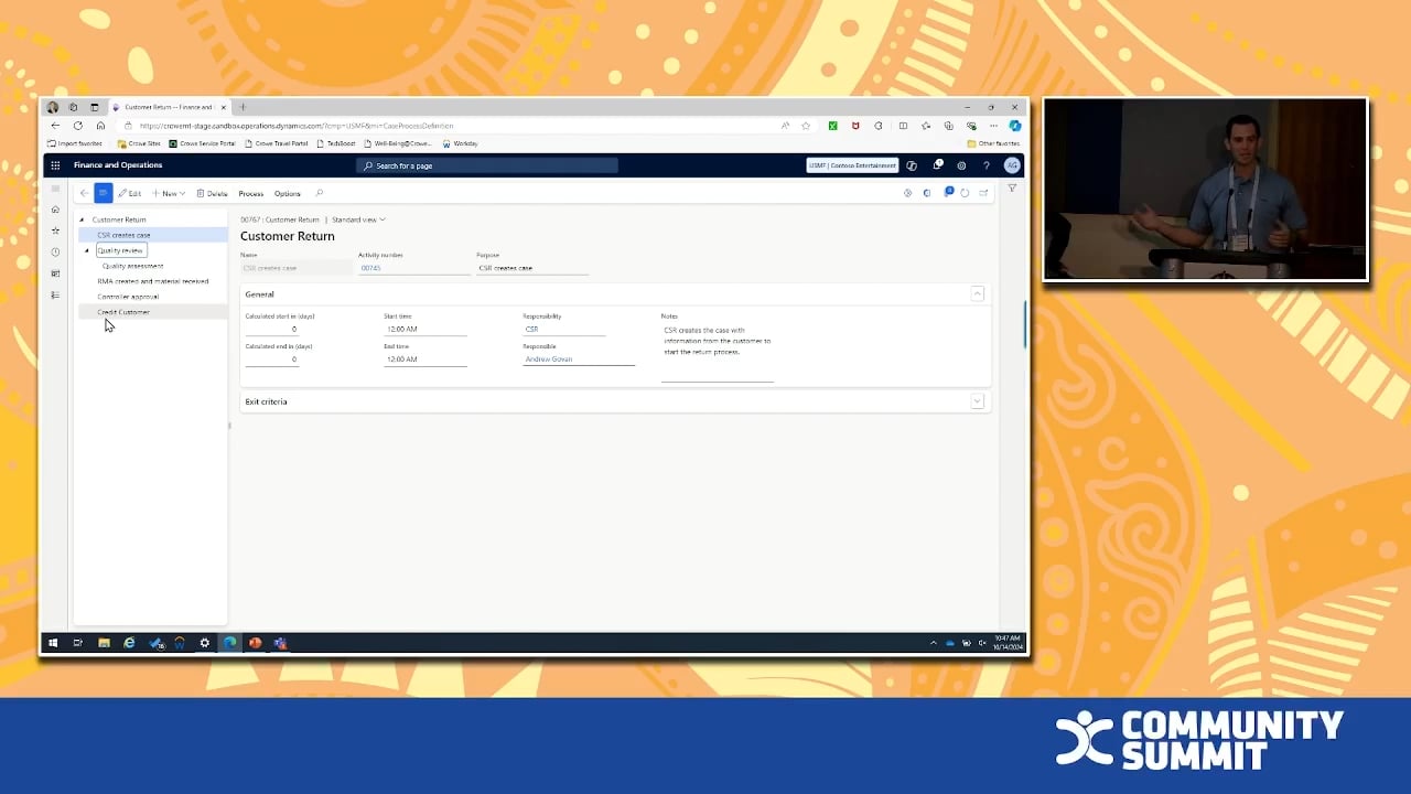 Case Management (Case study) - Return processing and use capabilities ...