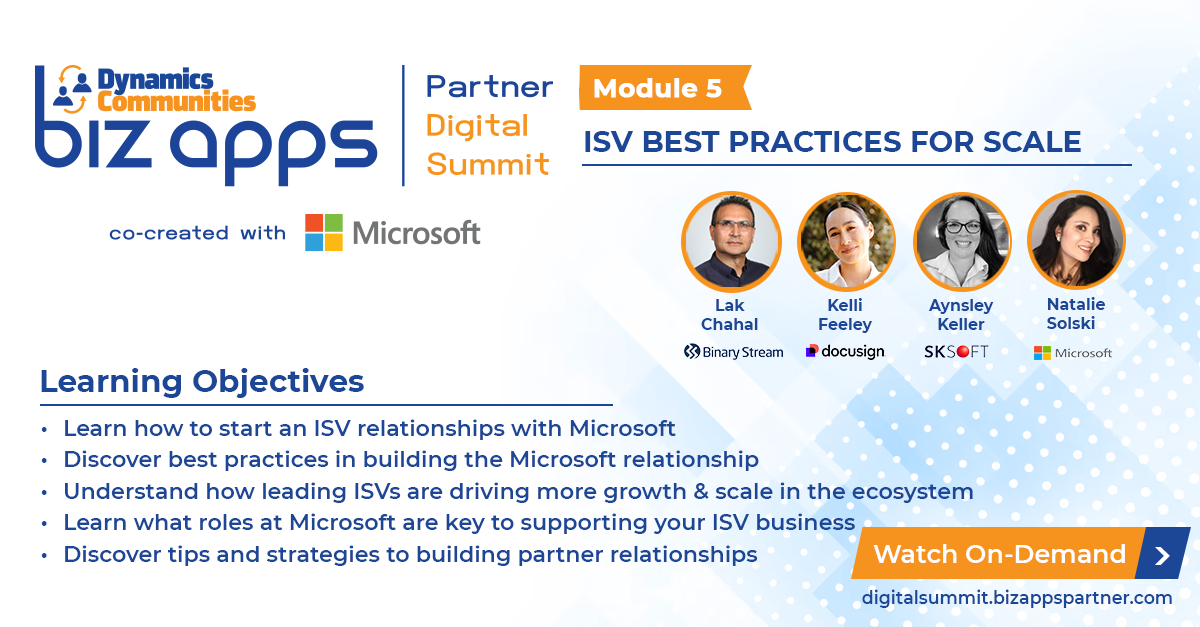 Summit Roadshow - Dynamics Communities