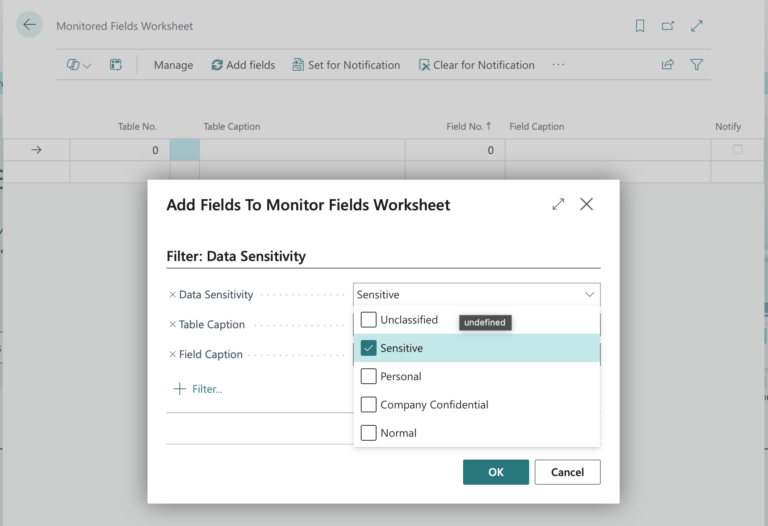 Monitoring Field Changes in Microsoft Dynamics 365 Business Central