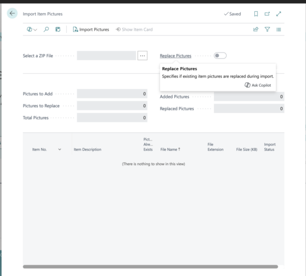 How to Bulk Upload Images into Business Central