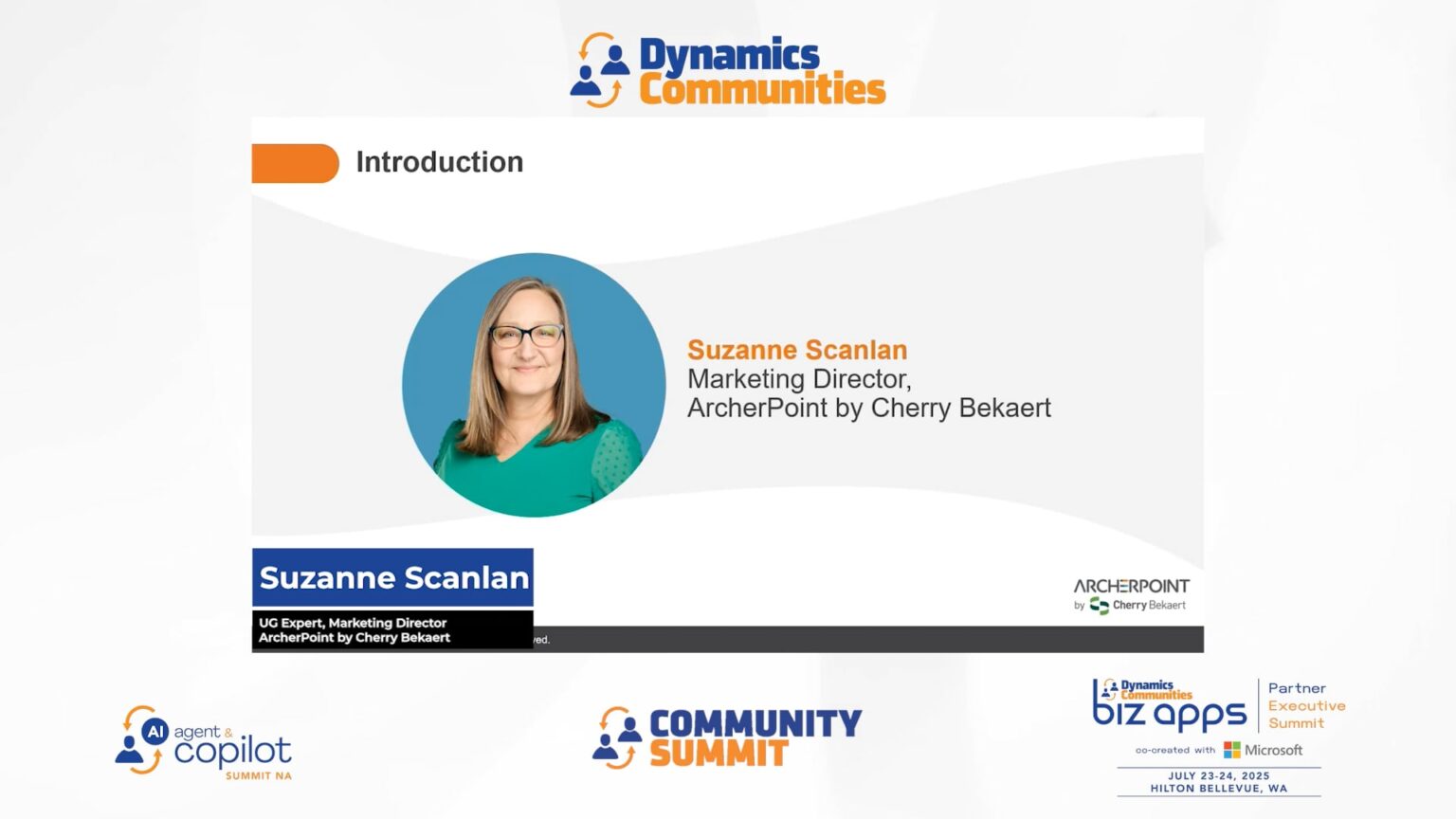 Summit Roadshow - Dynamics Communities