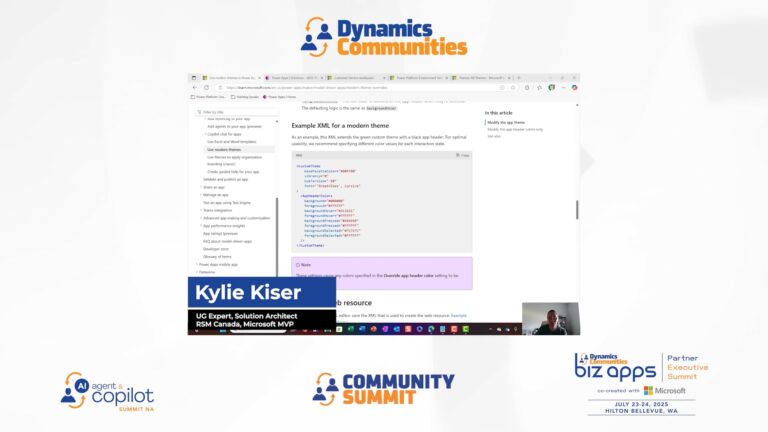 Summit Roadshow - Dynamics Communities