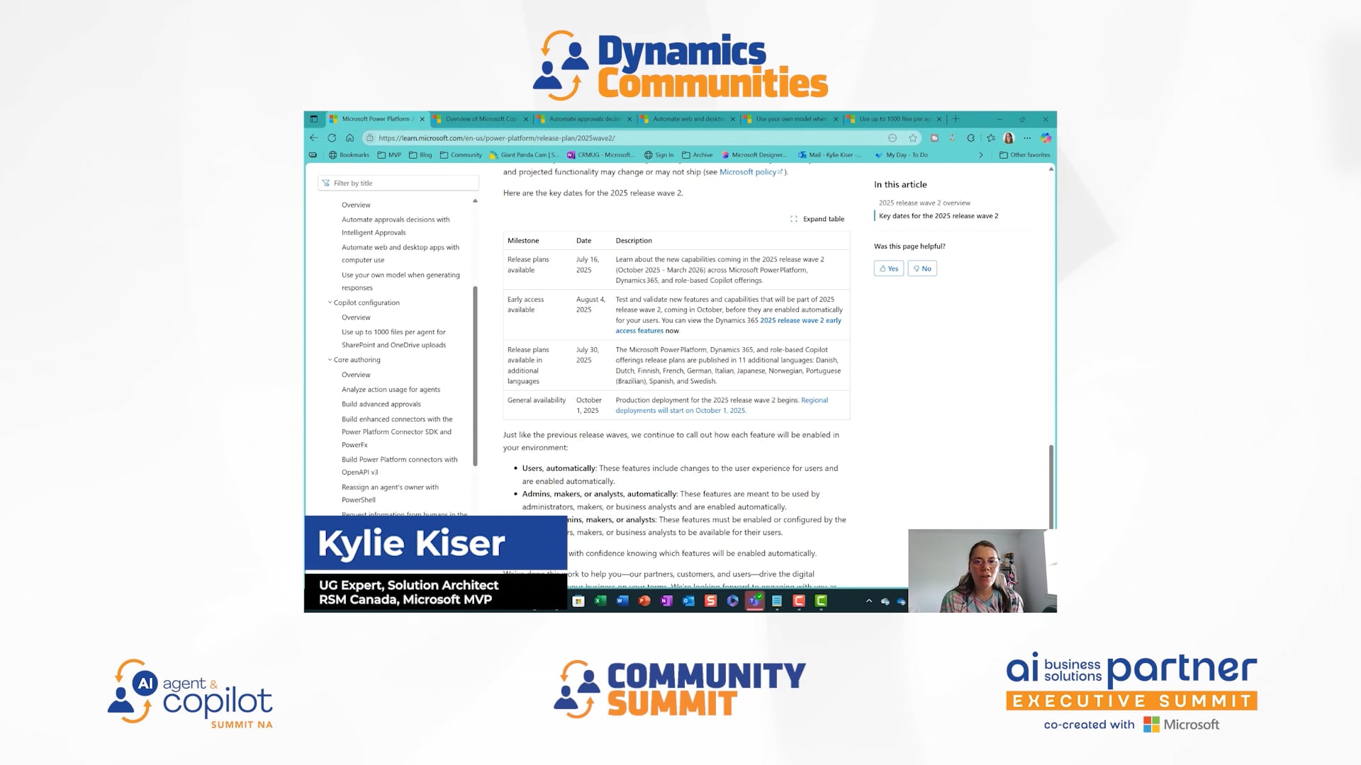 Alithya - Dynamics Communities