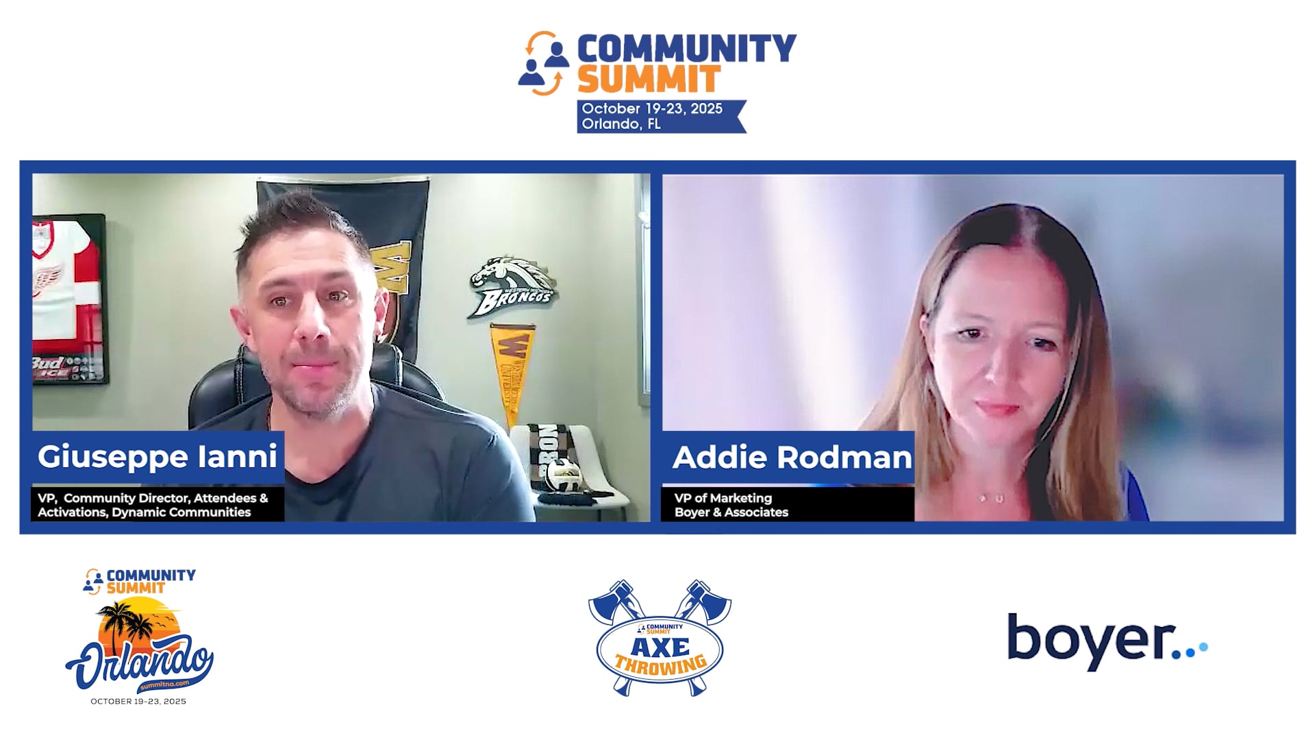 How Boyer Plans for End User Connections With Axe Throwing at Summit NA