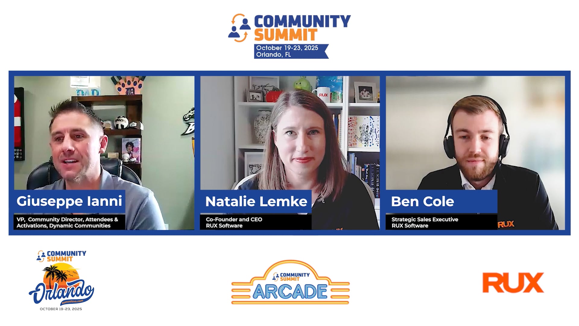 RUX Software's Creative Engagement, Community Connections Through Arcade Booth At Summit NA